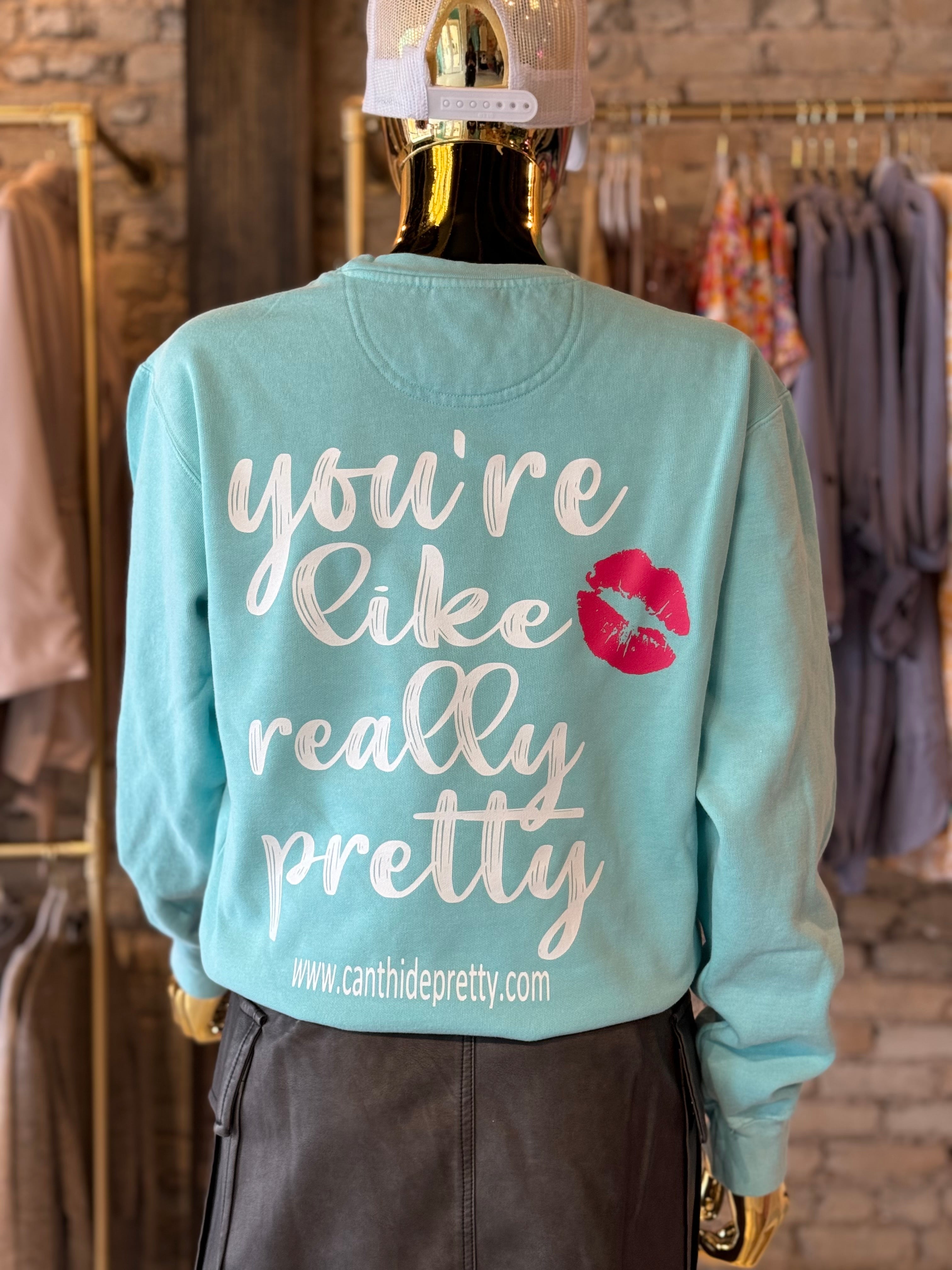 CHP PULLOVER- You’re like Really Pretty! 😍 – Can't Hide Pretty Boutique